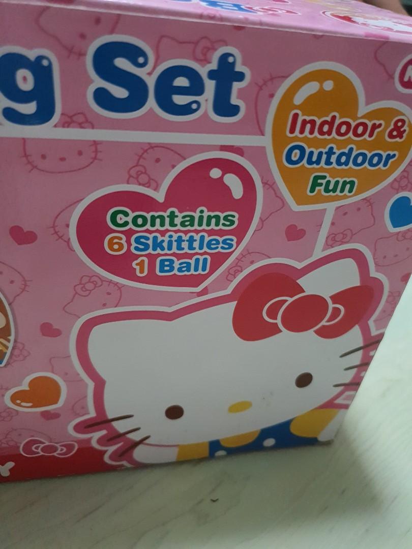 Hello Kitty bowling set, Hobbies & Toys, Toys & Games on Carousell