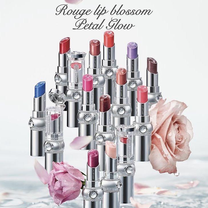 日本Jill Stuart 2021春季彩妝 Rouge Lip Blossom Petal Glow 全10色 • 另限定2色（101/102） 各 $275, 美容＆個人護理, 健康及美容 ...