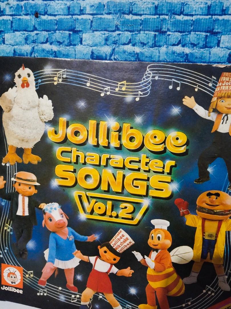 JOLLIBEE Character Songs LP or plaka/1984, Hobbies & Toys, Music ...