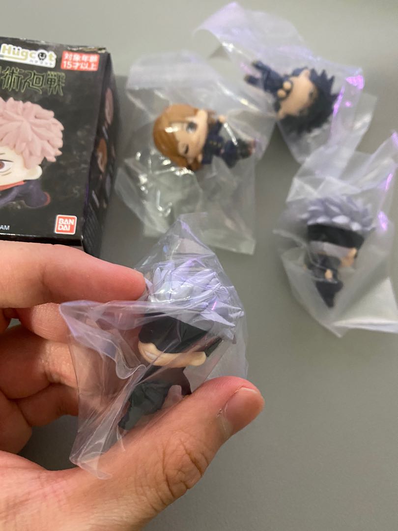 Jujutsu Kaisen Hugcot mascot cable figurine gojo satoru, Hobbies & Toys ...