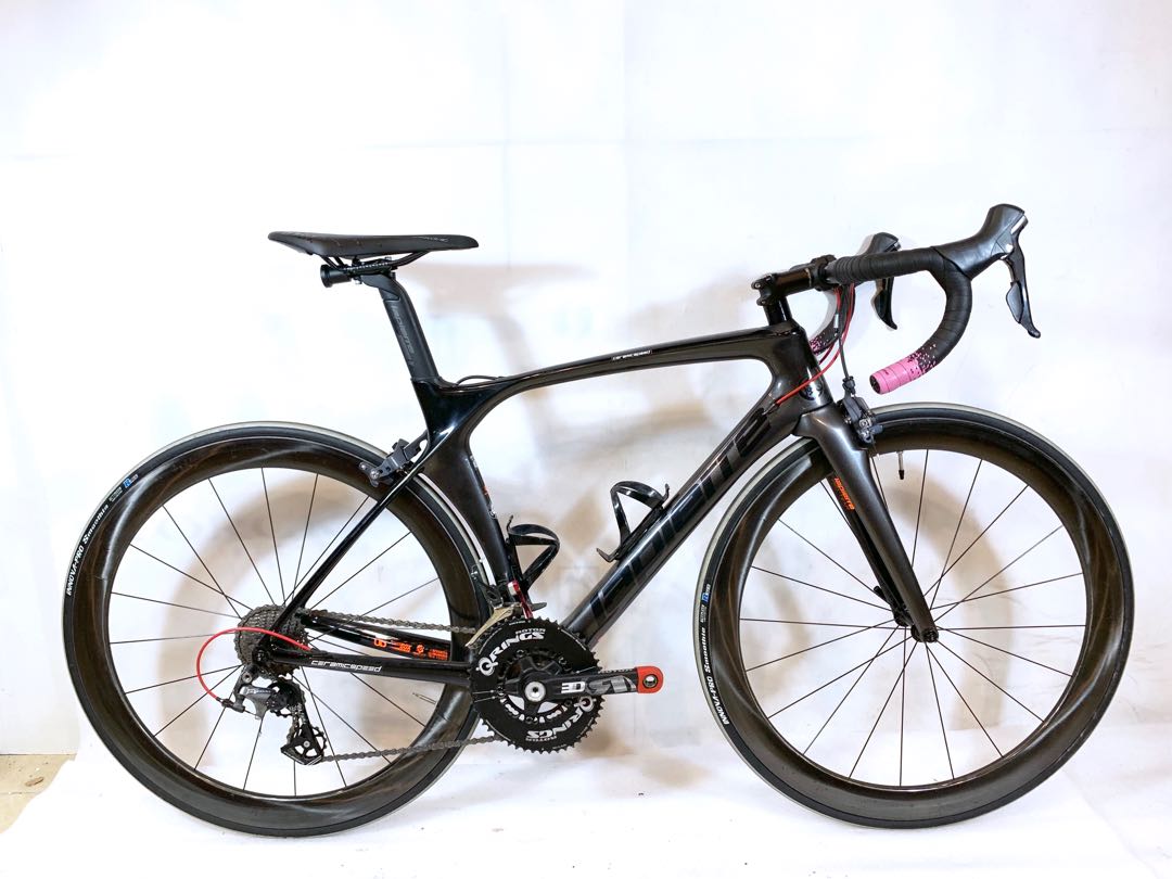 Lapierre Aircode Sl500 carbon roadbike碳架公路車ut套件碳輪 #次頂級碳架 Shimano UT套件/Rotor橢圓牙盤/富律業大雞腿/Fizik座包車把 ...