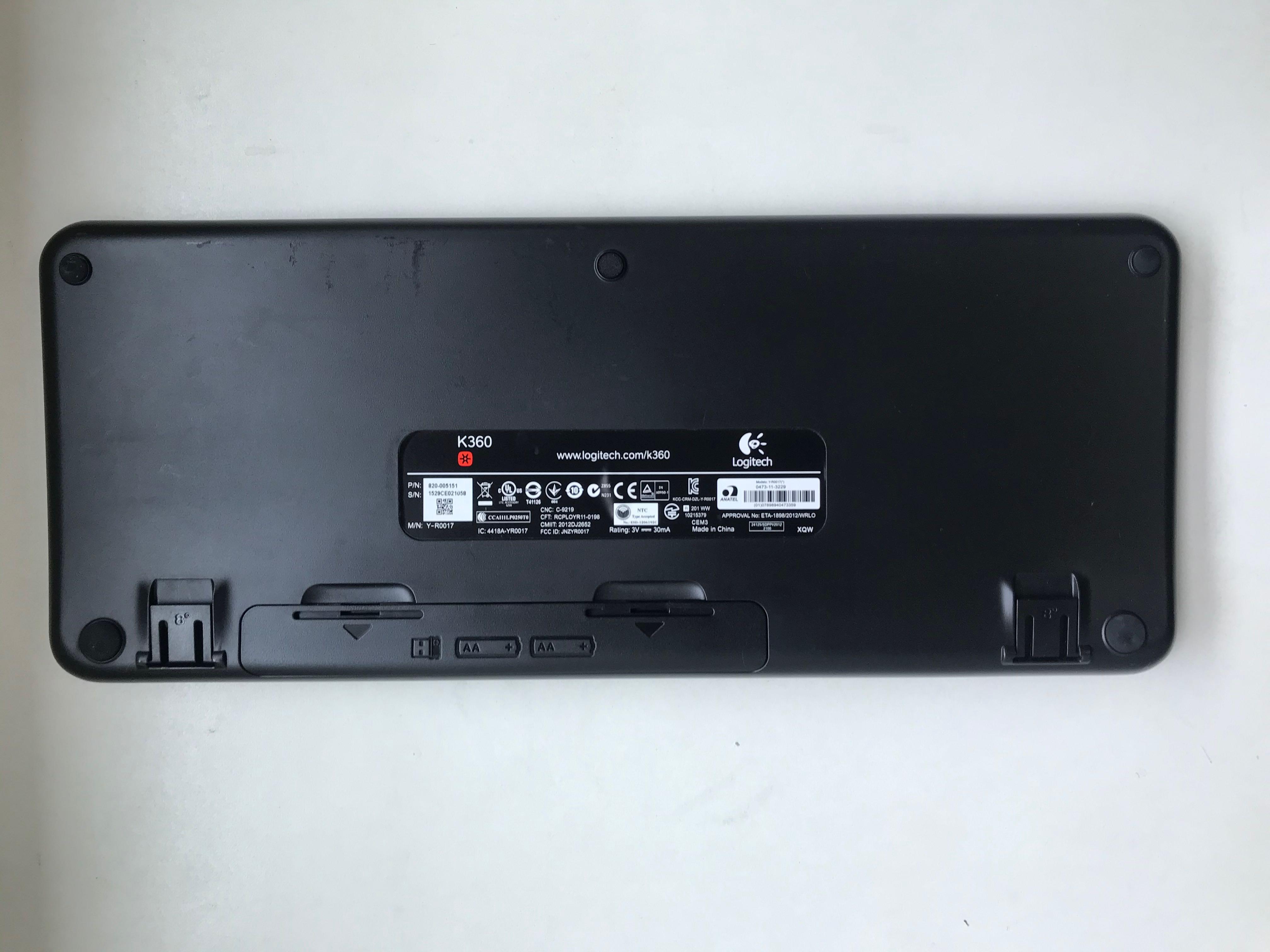 Logitech Keyboard K360 (Taiwanese Layout), Computers & Tech, Parts ...