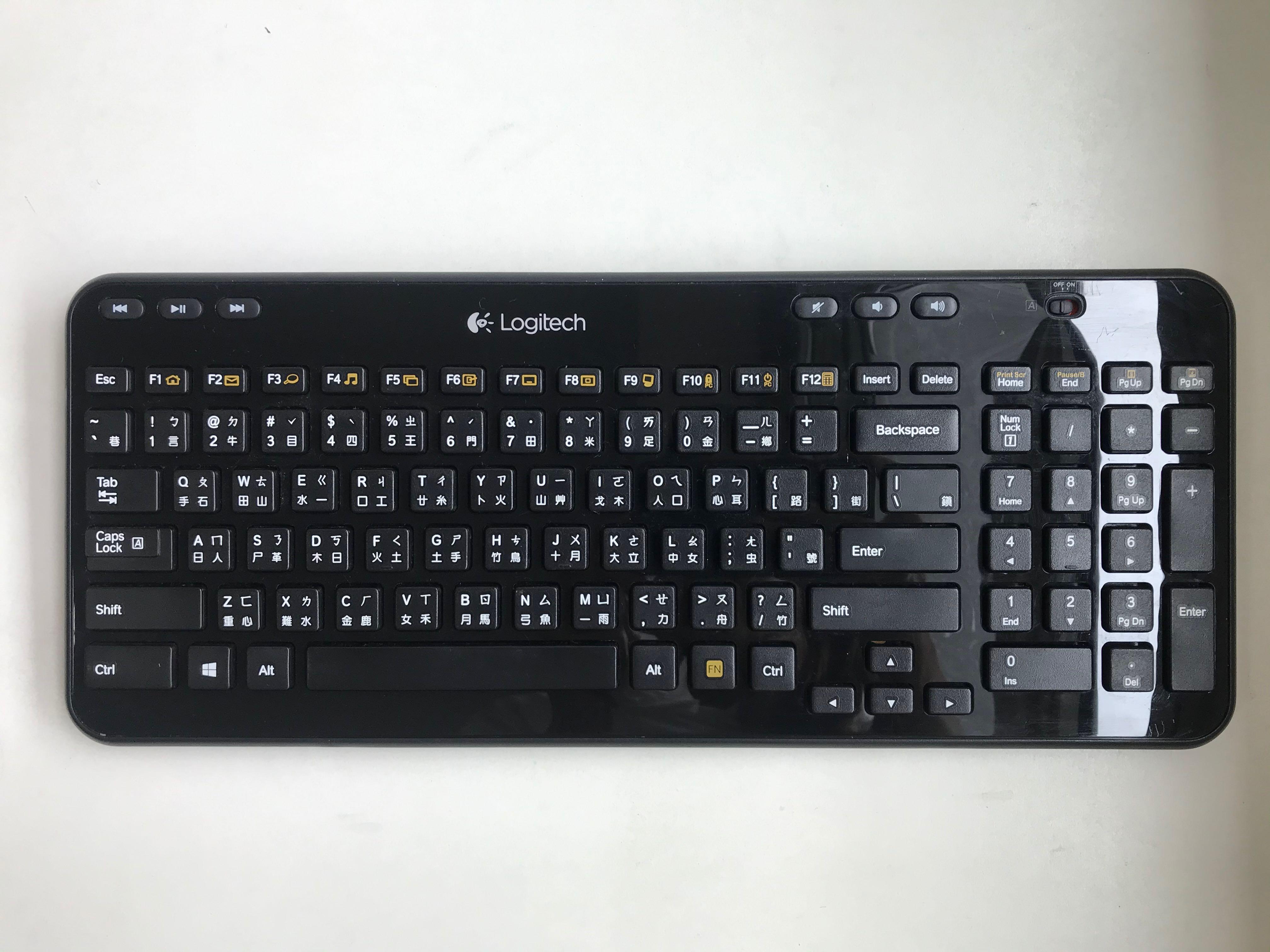 Logitech Keyboard K360 (Taiwanese Layout), Computers & Tech, Parts ...