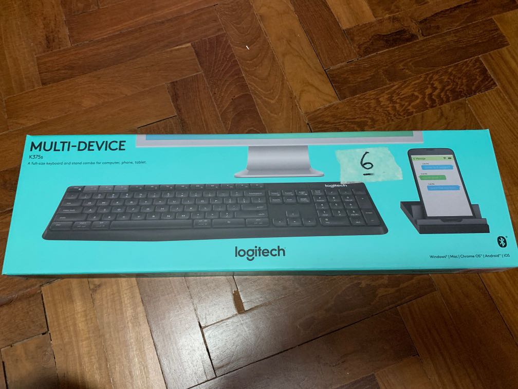 Logitech Multi Device Keyboard (K375s), Computers & Tech, Parts & Accessories, Computer Keyboard ...