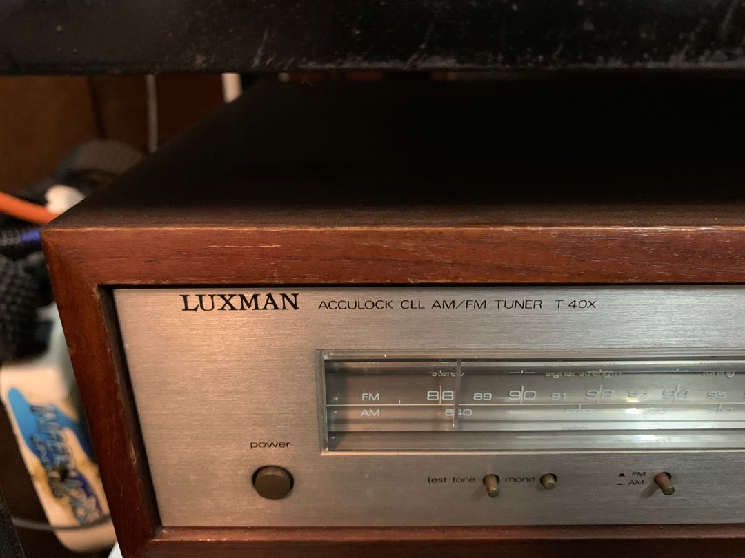Luxman T40X tuner, 音響器材, 可攜式音響設備 - Carousell