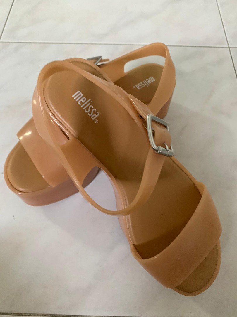 Melissa Wedges (Original), Women's Fashion, Shoes, Heels on Carousell