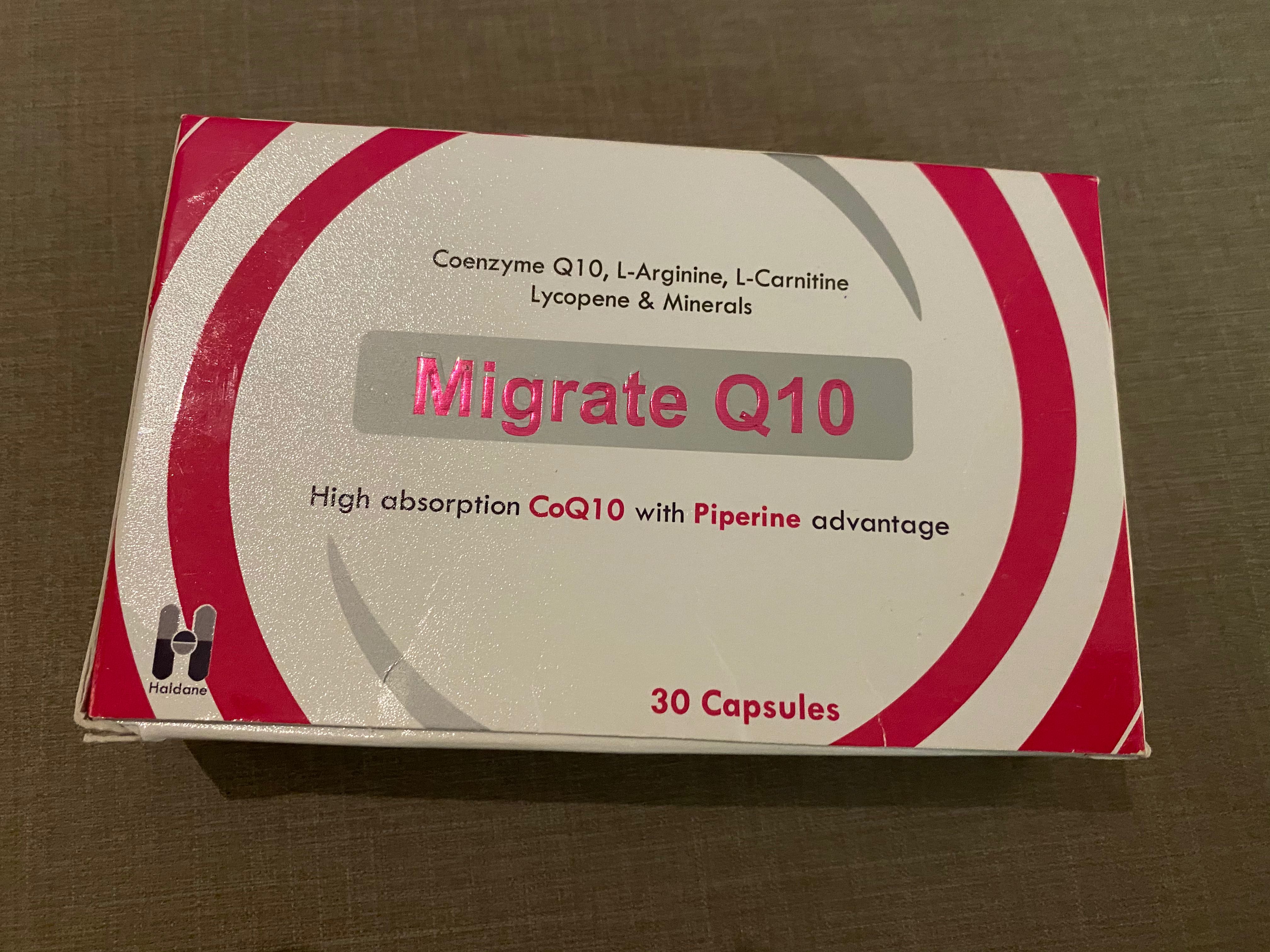 Migrate Q10 Haldane PCOS, Health & Nutrition, Health Supplements ...