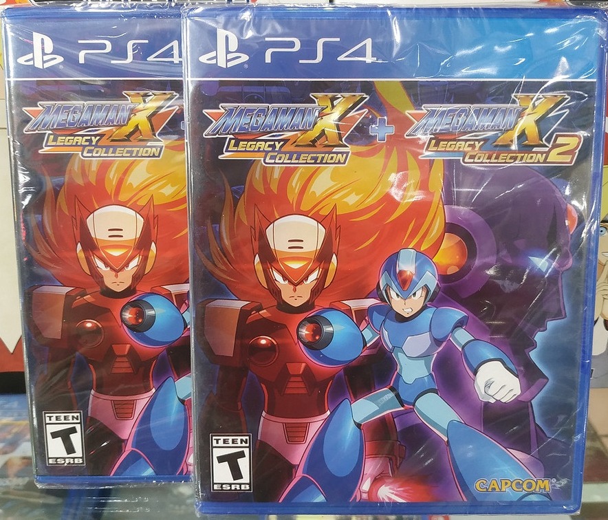 NEW AND SEALED PS4 Game Mega Man X Legacy Collection 1 + 2 / Megaman X ...