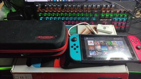 nintendo switch v1 dual boot jailbreak and official boot 256gb, Video ...