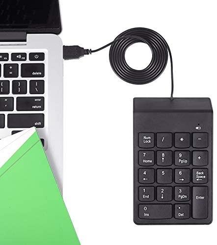 Numeric Keypad,USB Numeric Keypad,Kadaon USB 18 Key Number Numeric Keypad Keyboard for Laptop ...