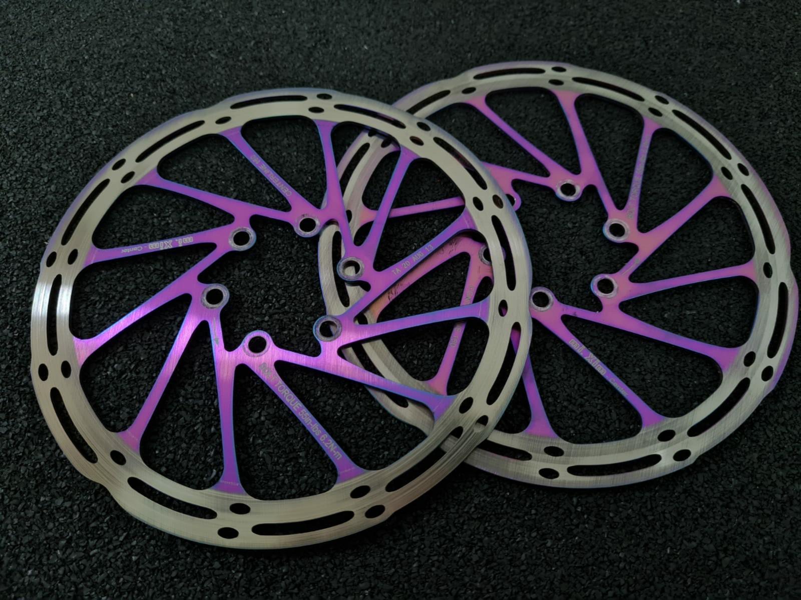 Oil Slick Rotor Disc 160mm, Sports Equipment, Bicycles & Parts, Parts ...