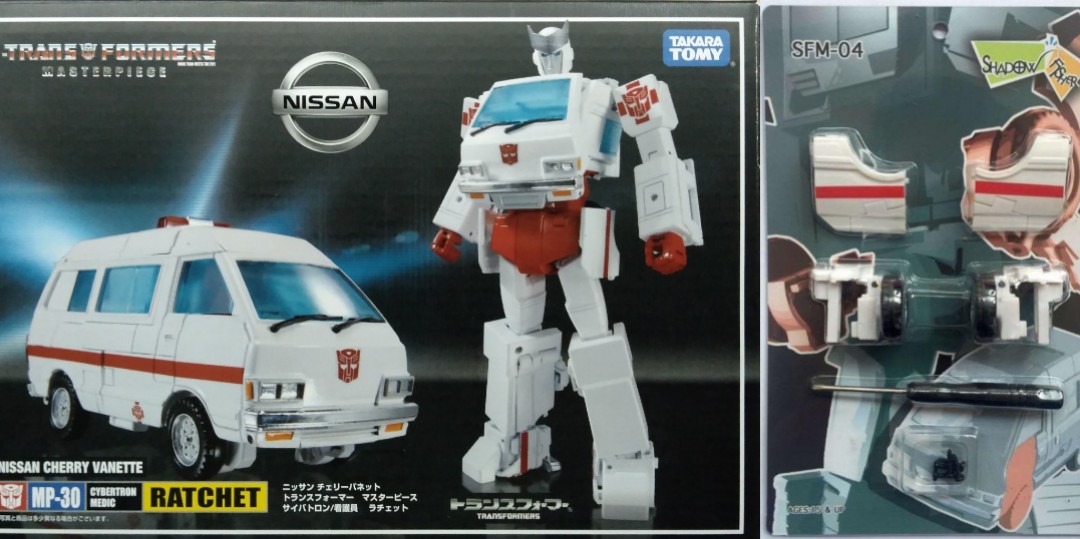 Original Transformers Masterpiece MP-30 Cybertron Medic Ratchet Nissan ...