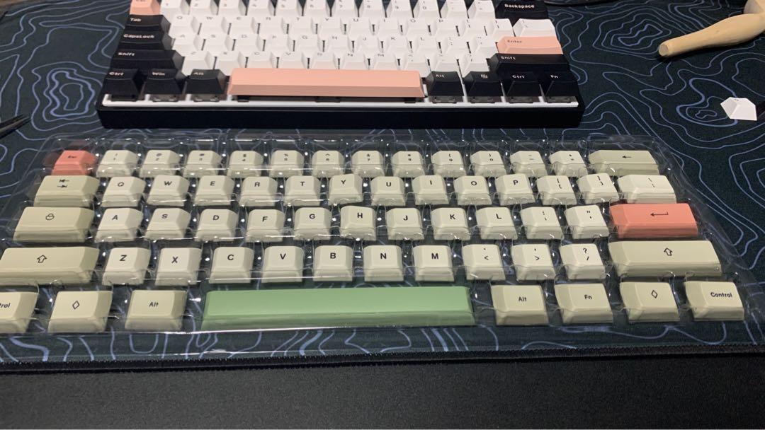 PBT 9009 Keycaps set DSA, Computers & Tech, Parts & Accessories ...
