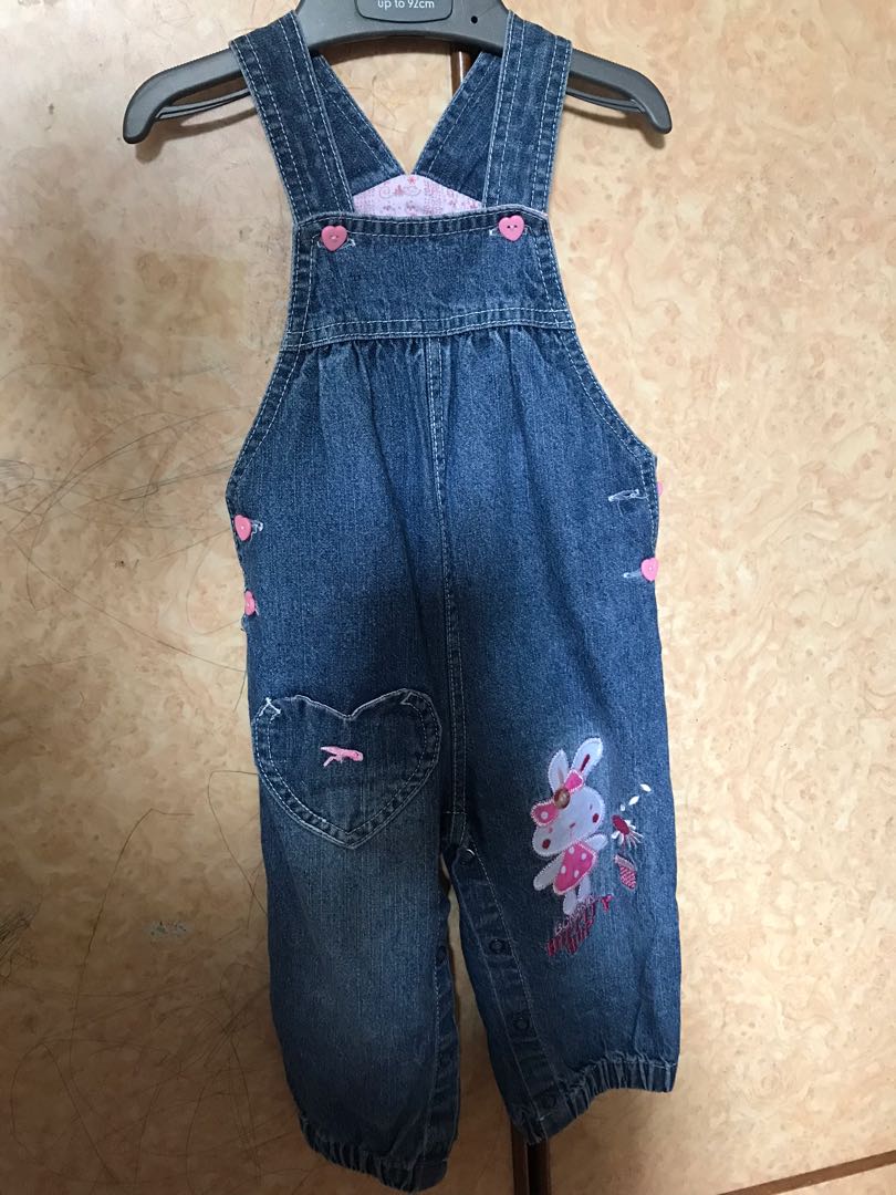 PEP girl overall, Babies & Kids, Babies & Kids Fashion on Carousell