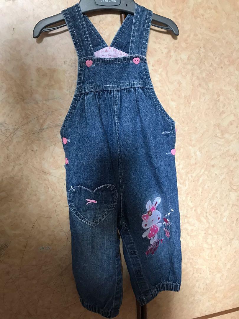PEP girl overall, Babies & Kids, Babies & Kids Fashion on Carousell