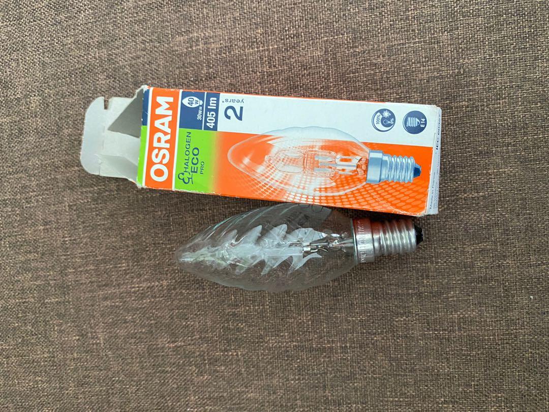 Philips, Akira, Osram Bulb, halogen, Furniture & Home Living, Lighting ...
