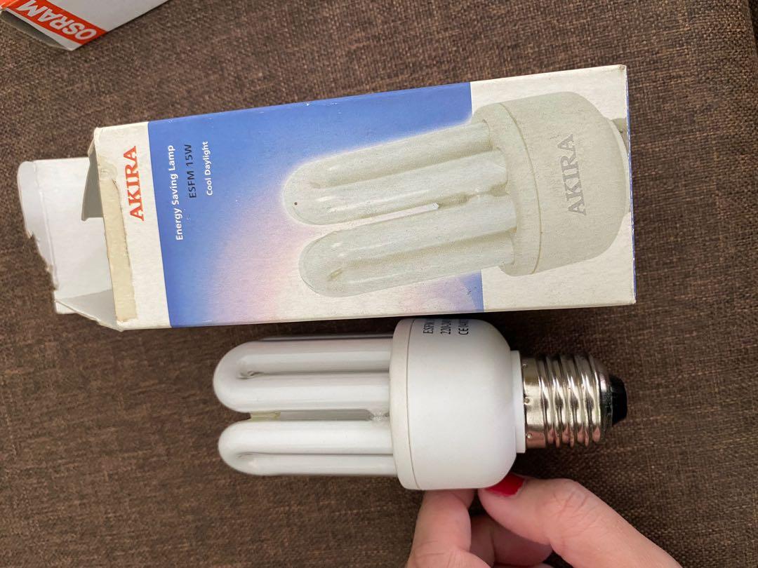 Philips, Akira, Osram Bulb, halogen, Furniture & Home Living, Lighting ...