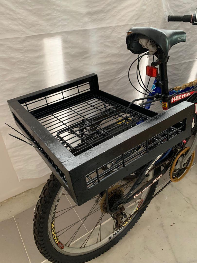 Rack for Grab Food Delivery, Sports Equipment, Bicycles & Parts, Parts ...