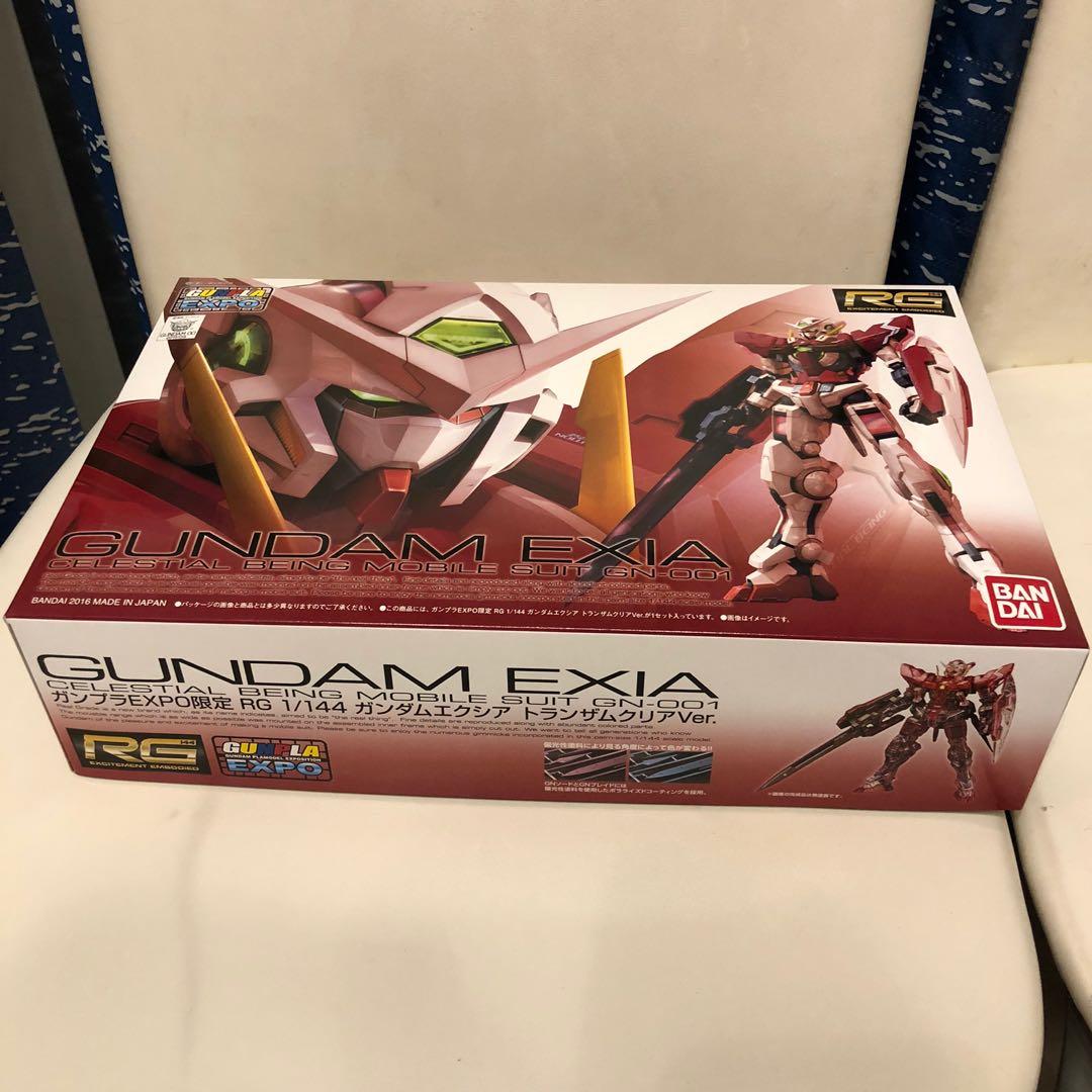 機動戰士高達RG GUNDAM 1/144 OO GUNDAM GUNDAM EXIA 彩色透明特別版 高達模型玩具, 興趣及遊戲, 玩具 ...