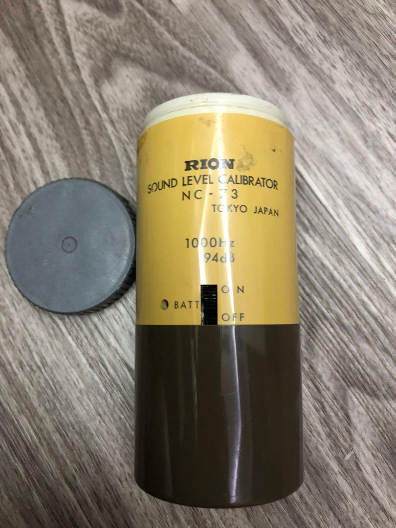 Rion Sound Level Calibrator NC-73, Everything Else on Carousell