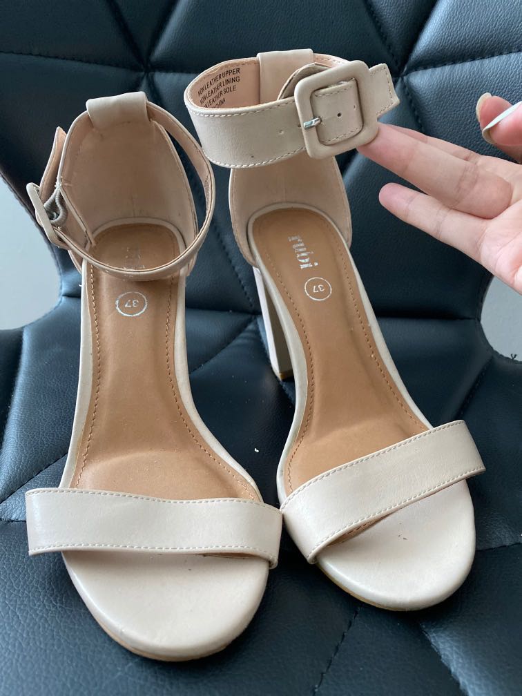 Rubi Heels Nude, Women's Fashion, Footwear, Heels on Carousell