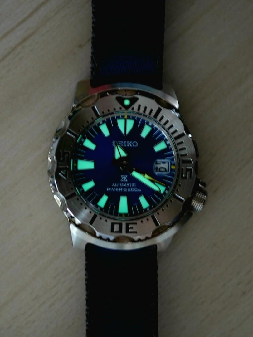 FS: Seiko MONSTER, SBDC067 Blue Coral Reef WatchCharts