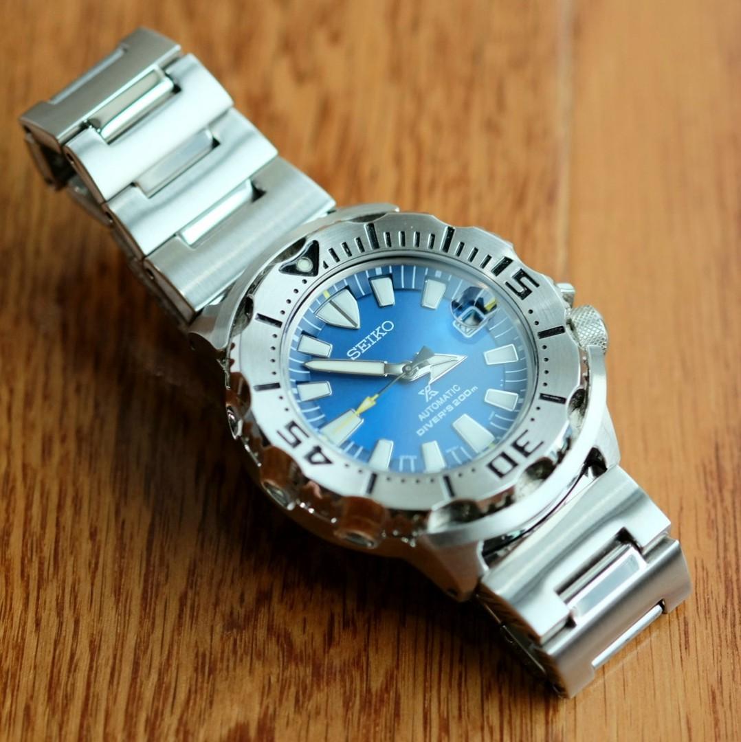 FS: Seiko MONSTER, SBDC067 Blue Coral Reef WatchCharts