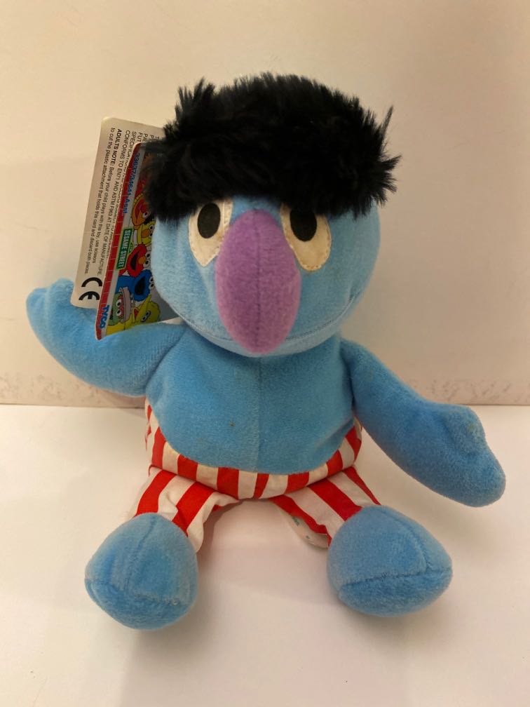 Sesame Street Herry Monster 芝麻街公仔, 興趣及遊戲, 玩具 & 遊戲類 - Carousell