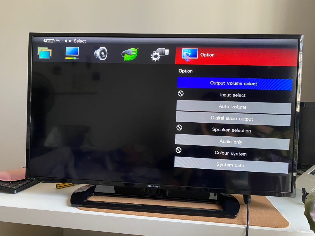 Sharp LED TV 40 inch, TV & Home Appliances, TV & Entertainment, TV on ...