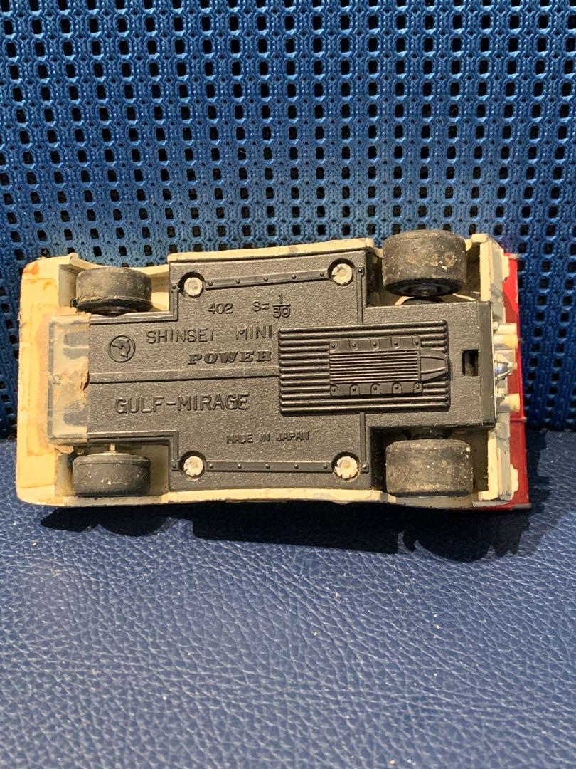 Shinsei mini Gulf-Mirage Die Cast Car 合金車, 興趣及遊戲, 玩具 & 遊戲類 - Carousell