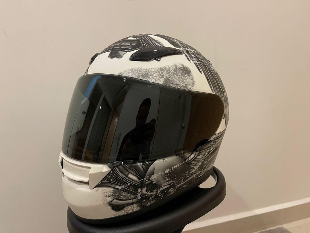 Shoei RF-1100 RF1100 Merciless Full Face Helmet Size L , Motorcycles ...