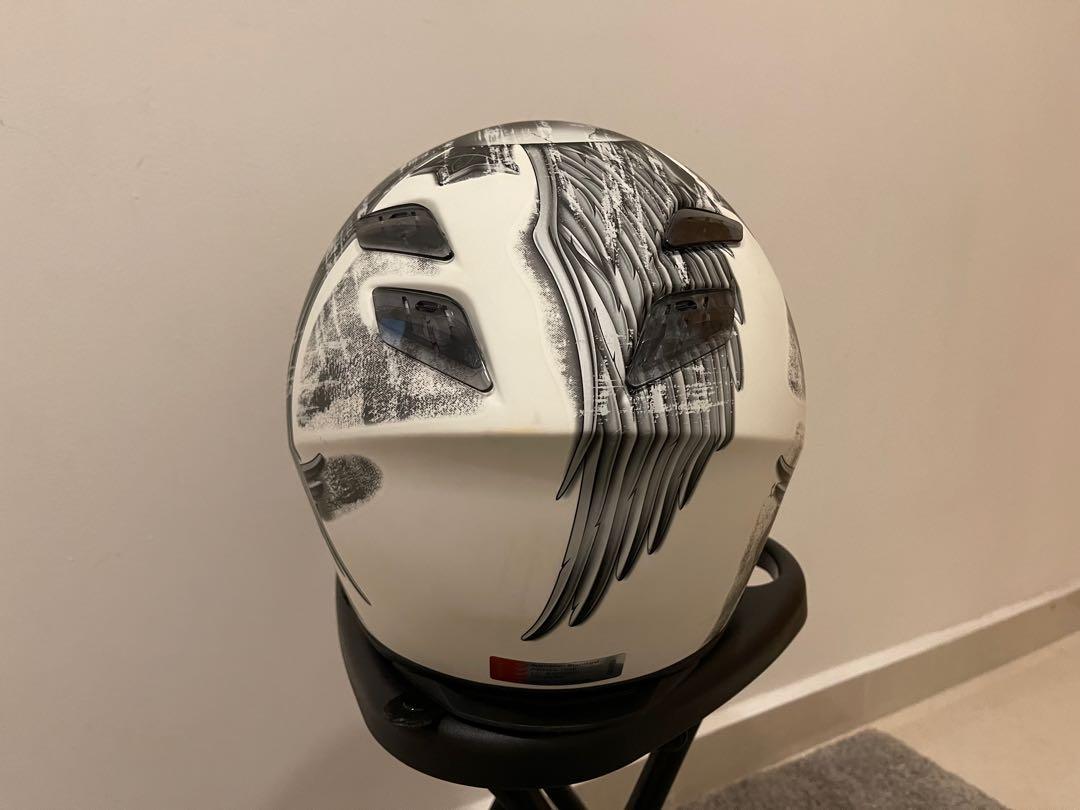 Shoei RF-1100 RF1100 Merciless Full Face Helmet Size L , Motorcycles ...