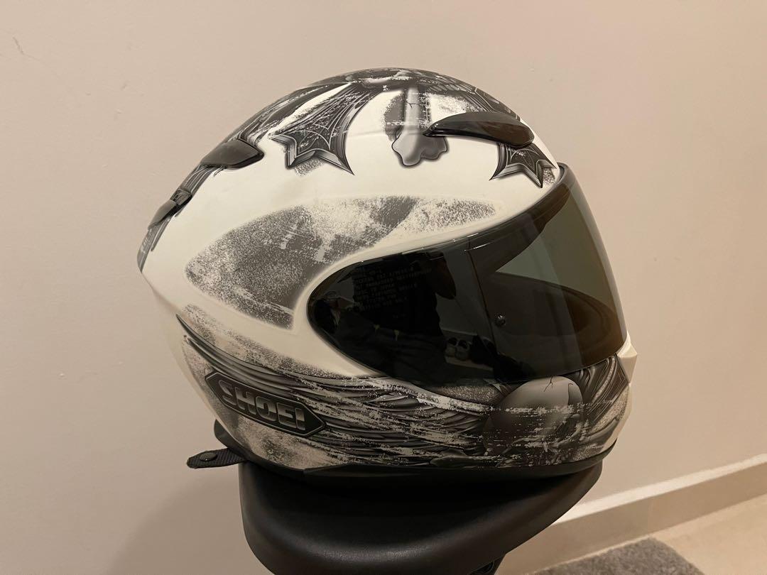 Shoei RF-1100 RF1100 Merciless Full Face Helmet Size L , Motorcycles ...