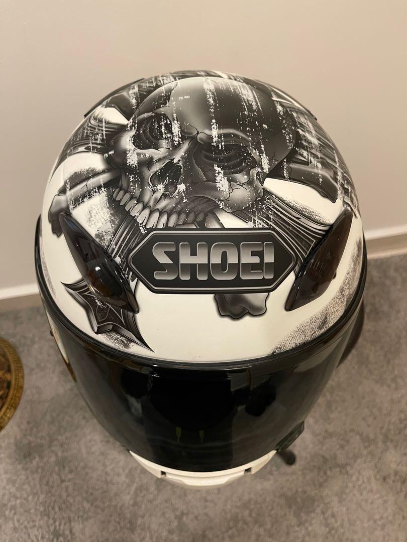Shoei RF-1100 RF1100 Merciless Full Face Helmet Size L , Motorcycles ...