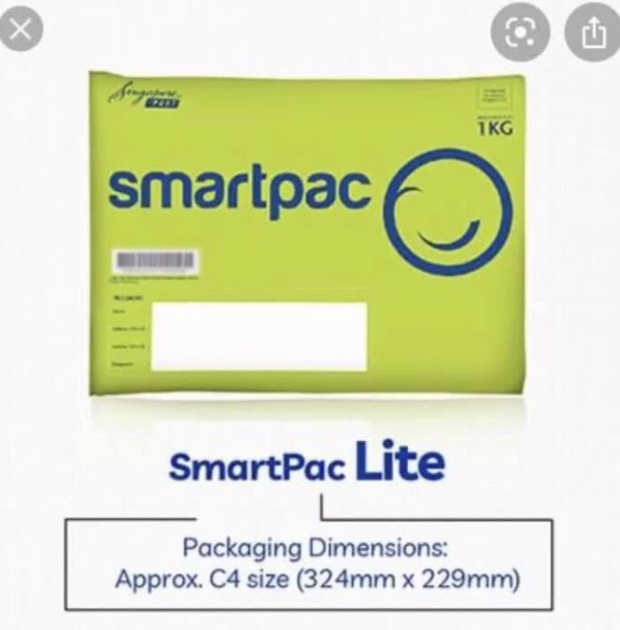 Singpost 1kg Smartpac Lite Envelope - 40 pieces, Everything Else on ...