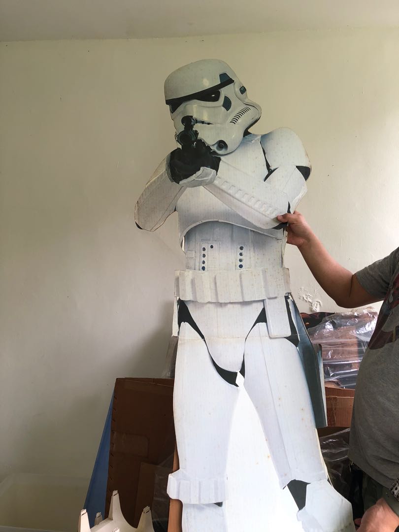 All Star Wars standees life size, Hobbies & Toys, Toys & Games on Carousell