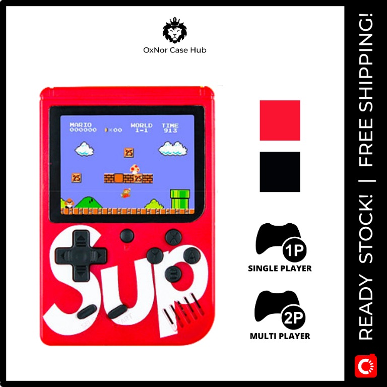 SUP 400 In 1 Retro Gameboy Console Remote Control Games Old School ...