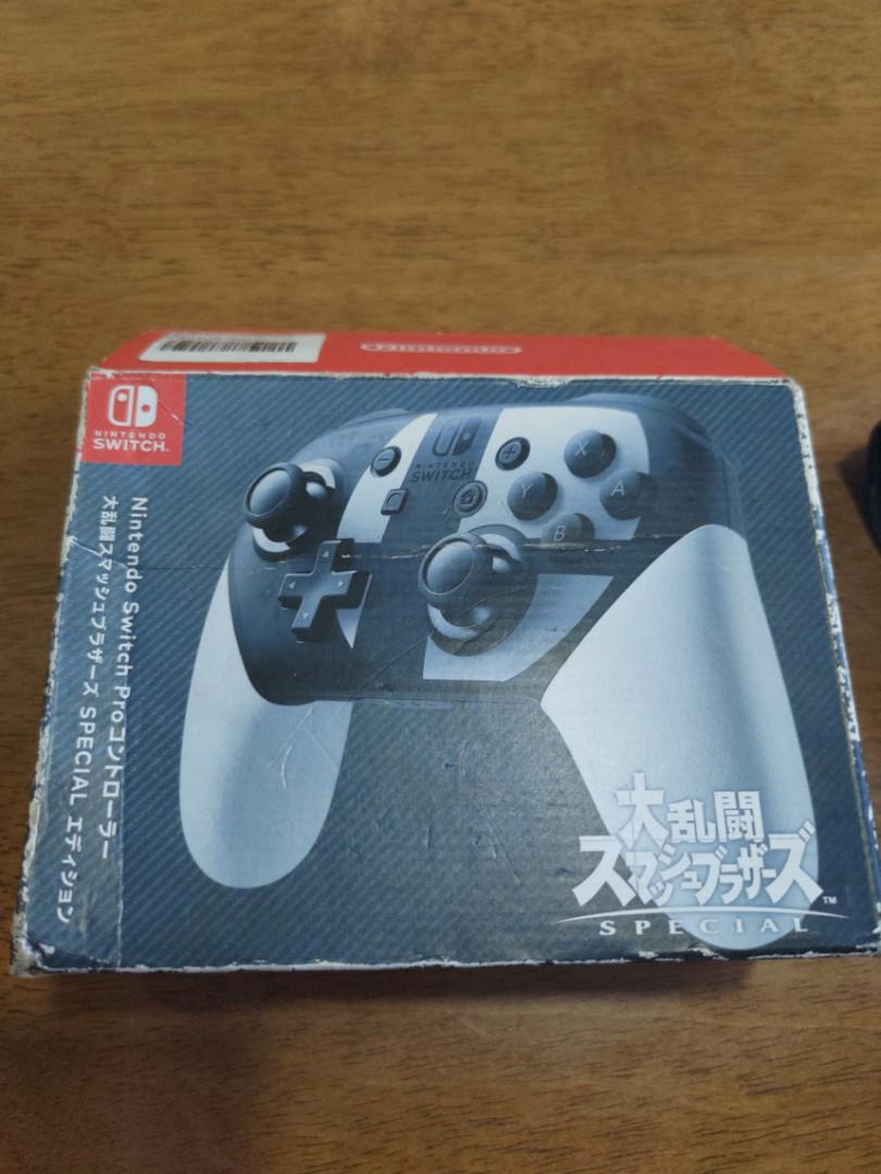 Super Smash Bros Ultimate Edition Nintendo Switch Pro Controller, Video ...