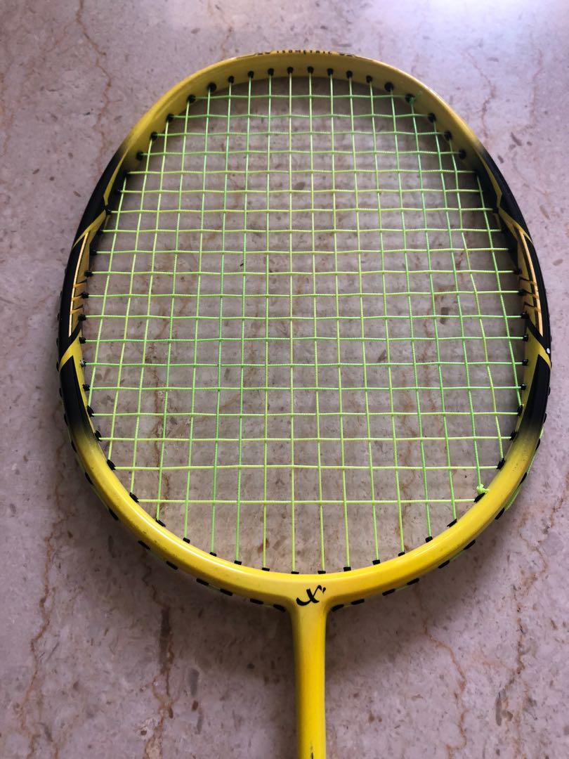 Sweet Spot Badminton Training Racket, Sports Equipment, Sports & Games ...