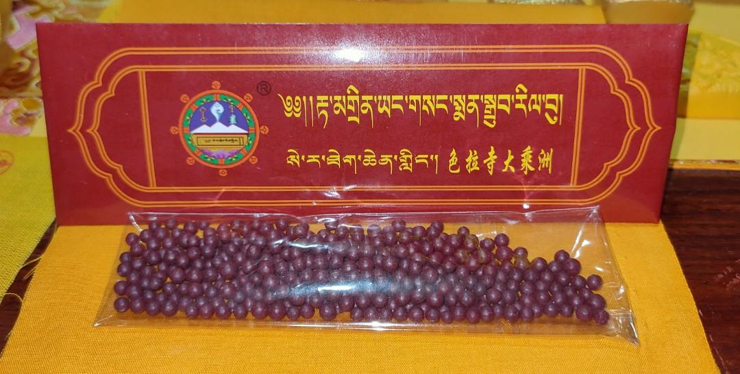 Tibetan Monastery Blessed Pill ( Buddha 佛), Hobbies & Toys, Religious ...