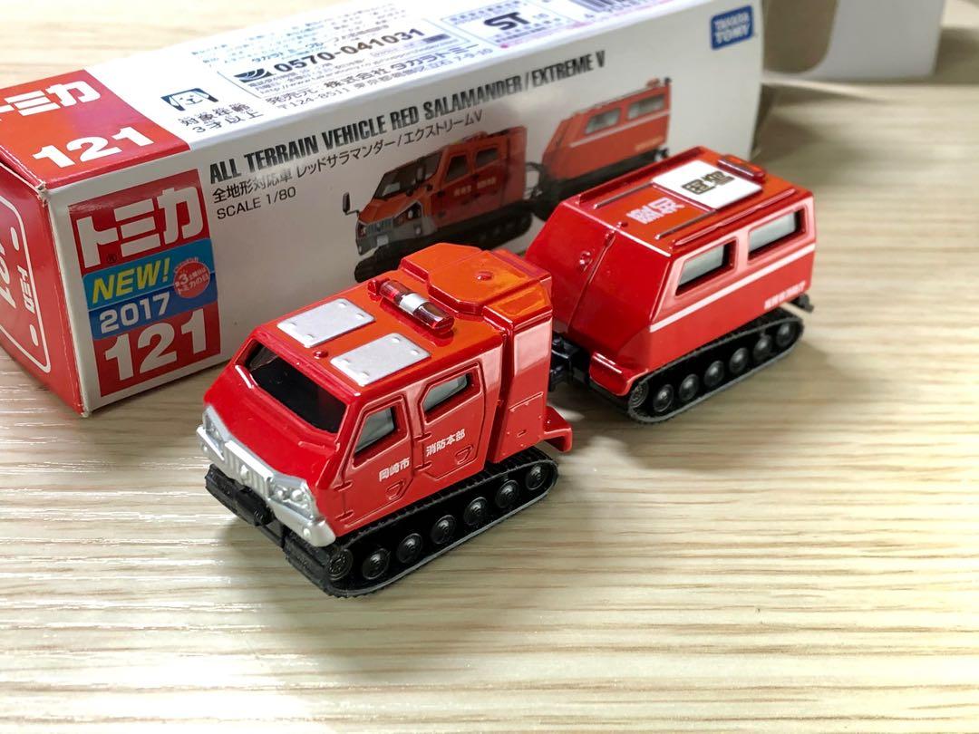 Tomica No.121 全地形對應車輛 All Terrain Vehicle Red Salamander / Extreme V ...