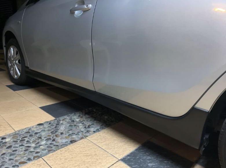 Toyota Vios Gen 3 Side Skirt Trim, Car Parts & Accessories, Body Parts ...