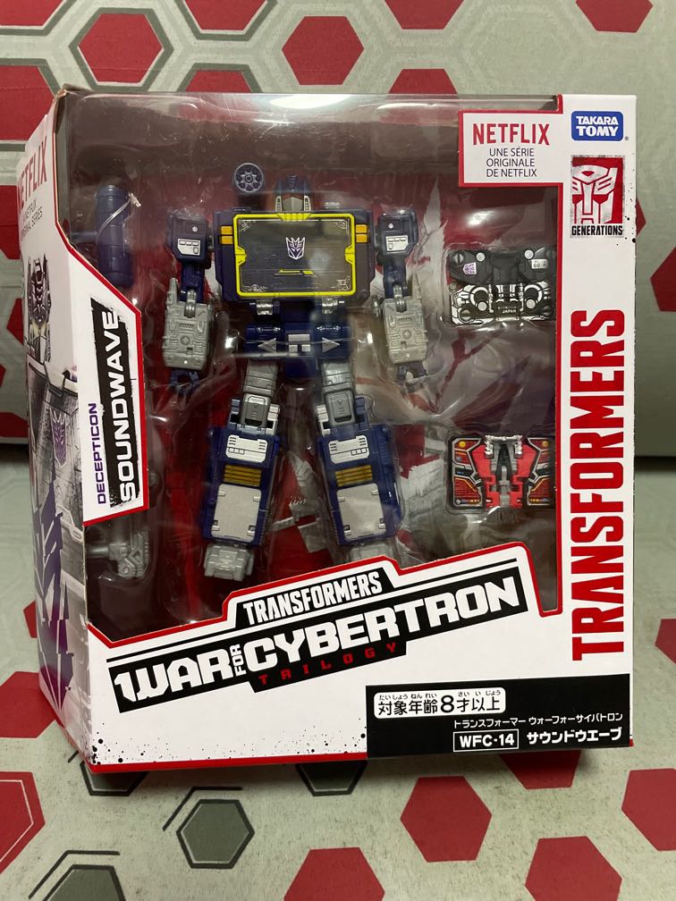 Transformers WFC-14 Netflix Soundwave, Hobbies & Toys, Toys & Games on ...