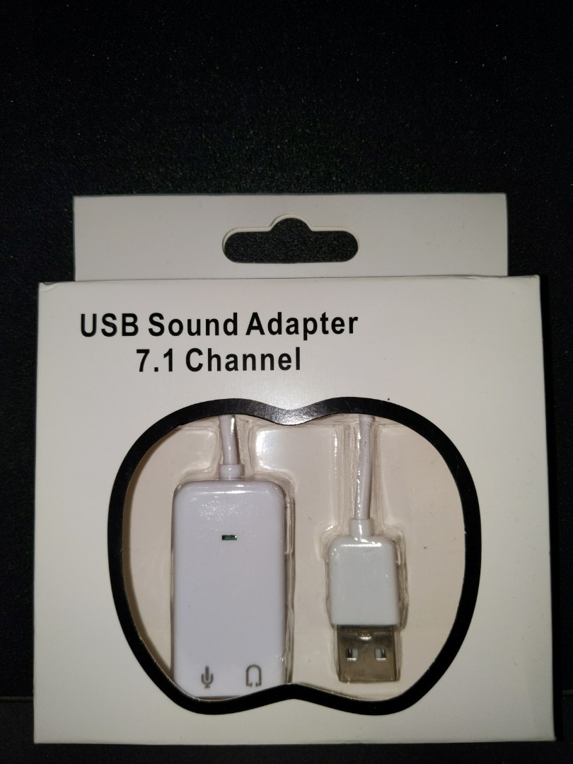 USB Sound Adaptor, Audio, Portable Audio Accessories on Carousell