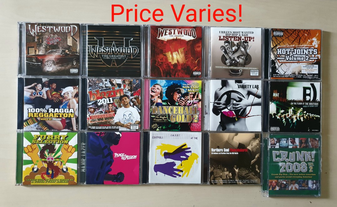 Westwood-Ride, Classic Jointz, Invasion, Listen Up!, Hot Joints, 100% ...