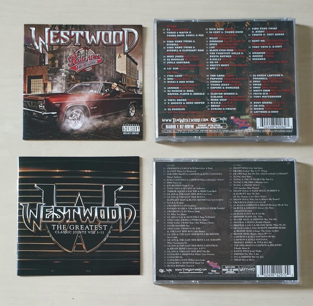 Westwood-Ride, Classic Jointz, Invasion, Listen Up!, Hot Joints, 100% ...