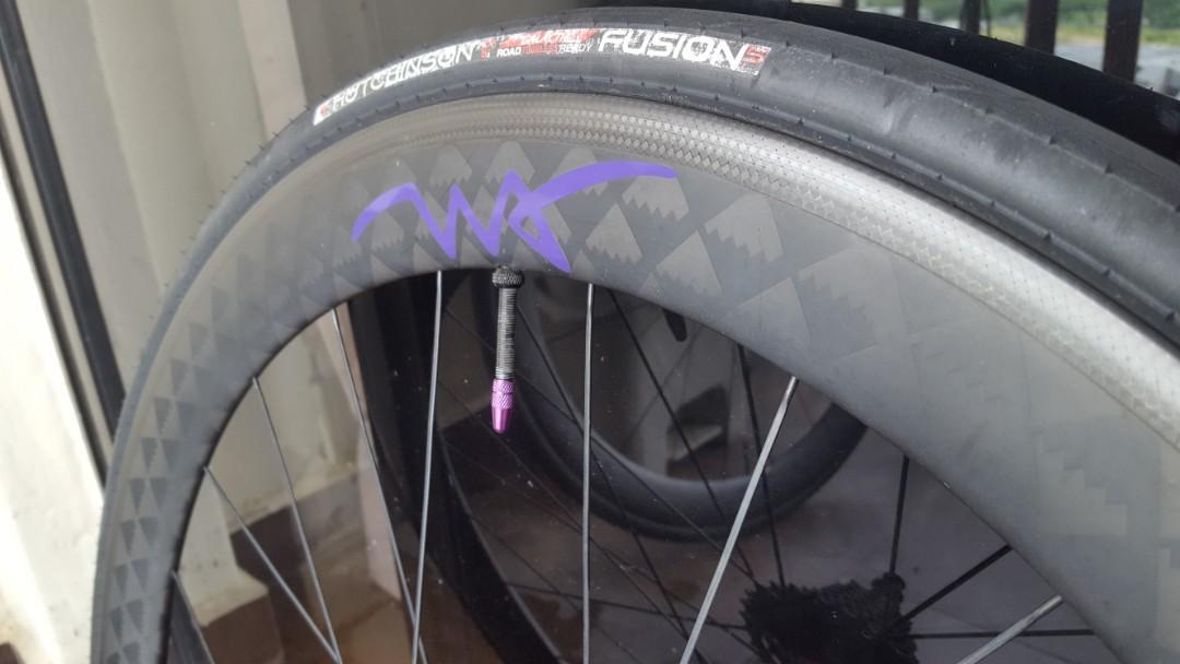 Wheel Angel, 50mm Venn 507 rim brake, Onyx hubs (retail $2480 ...