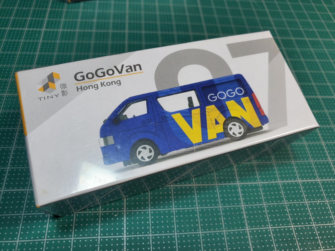 全新 【初版 旋風轆】Tiny 微影 #07 Toyota Hiace GoGoVan （已絕版）, 興趣及遊戲, 玩具 & 遊戲類 - Carousell