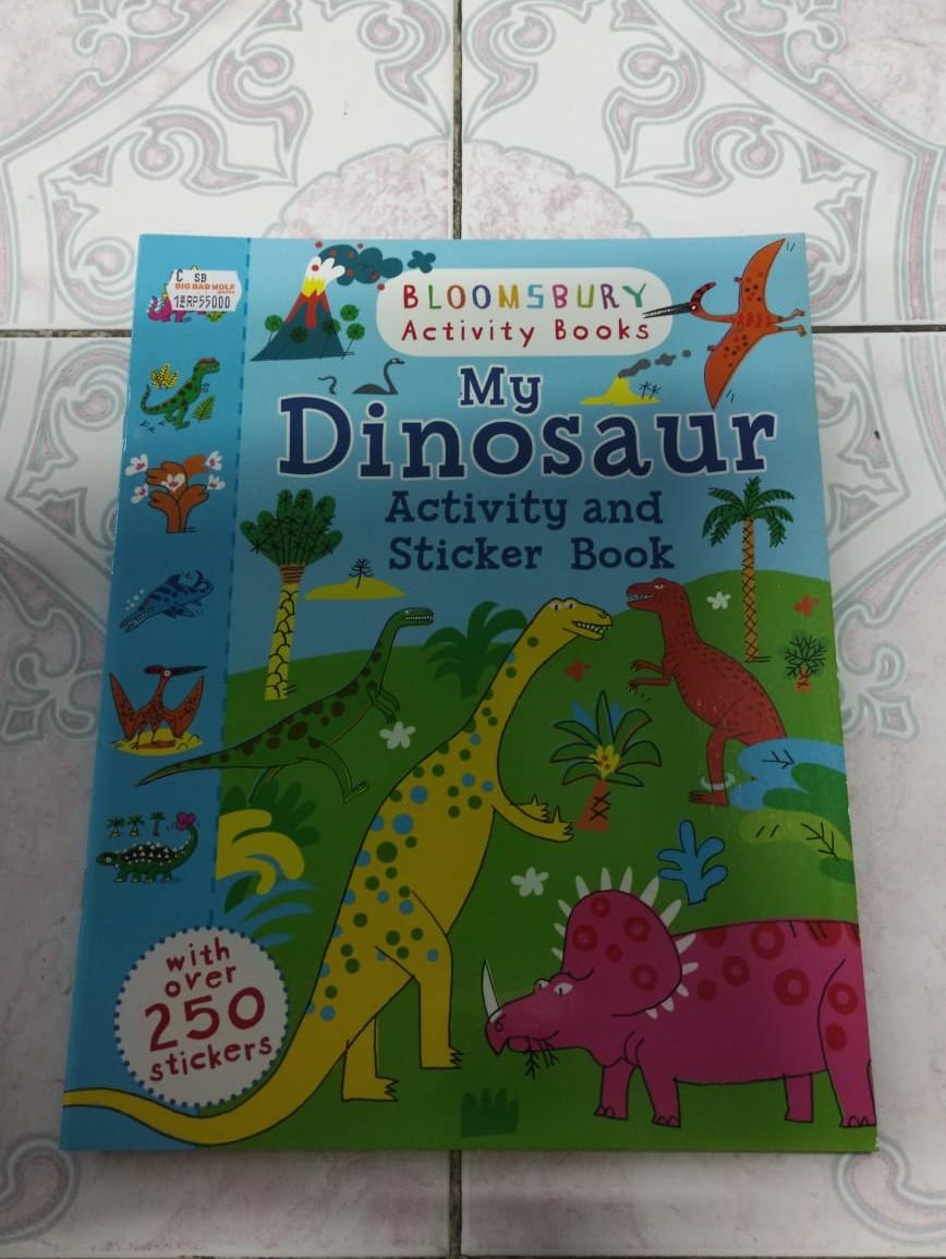 Activity and Sticker Book Dinosaurus, Buku & Alat Tulis, Buku Anak-Anak ...