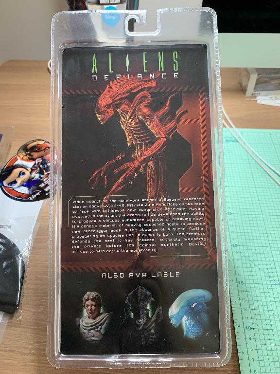 全新Alien 異形 Defiance Xenomorph Action Figure NECA 絕非老翻, 玩具 & 遊戲類, 玩具 ...